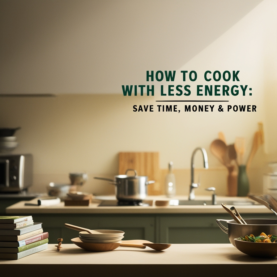 How to Cook with Less Energy: Save Time, Money & Power