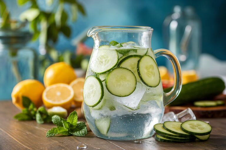 4 Refreshing Cucumber Water Recipes for Hydration & Wellness