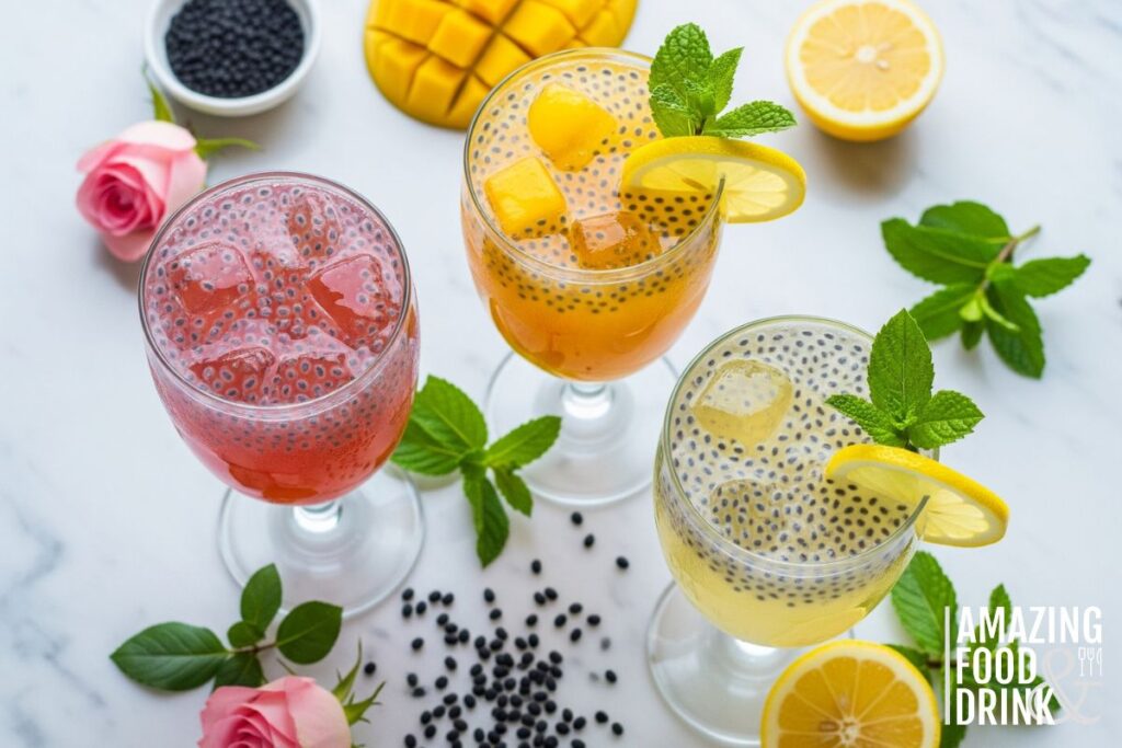 Basil Seed Drinks: 5 Easy Recipes & Health Benefits