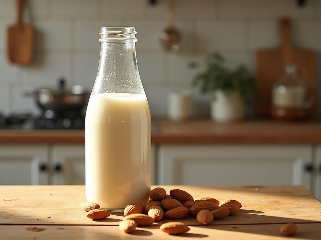 Easy Homemade Almond Milk Recipe in 5 Steps