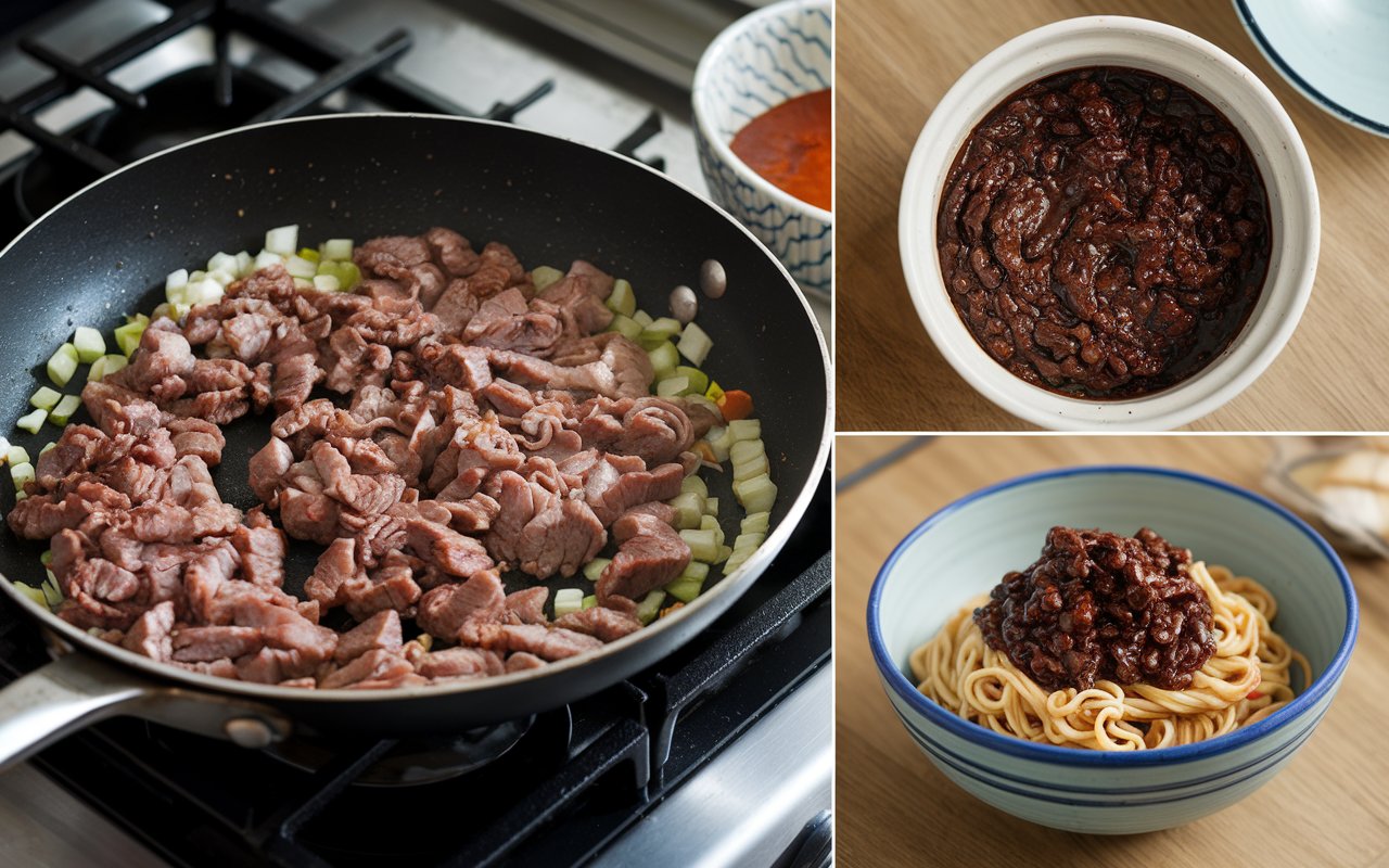Authentic Jjajangmyeon Recipe: A Delicious Korean Classic