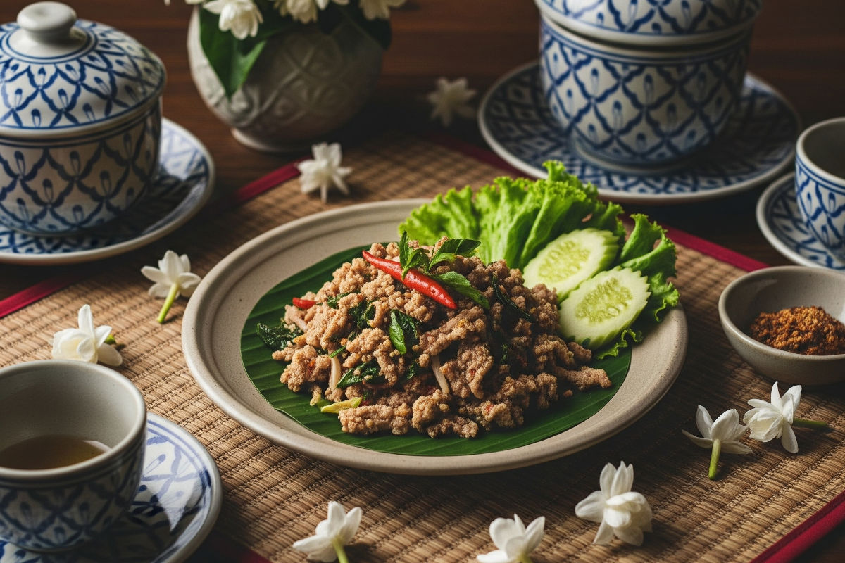 Larb Gai: Spicy and Authentic Thai Chicken Salad