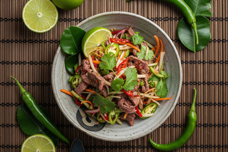 Thai Beef Salad Recipe: Fresh and Authentic Larb Gai