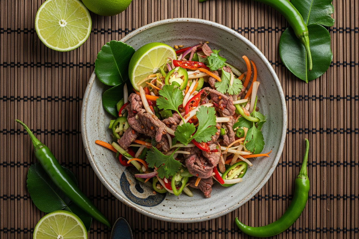 Thai Beef Salad Recipe: Fresh and Authentic Larb Gai