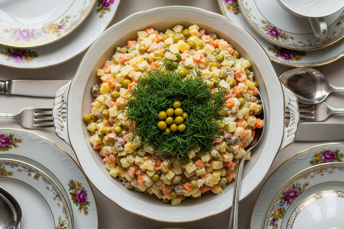 Olivier Salad Recipe: Traditional and Delicious Russian Dish