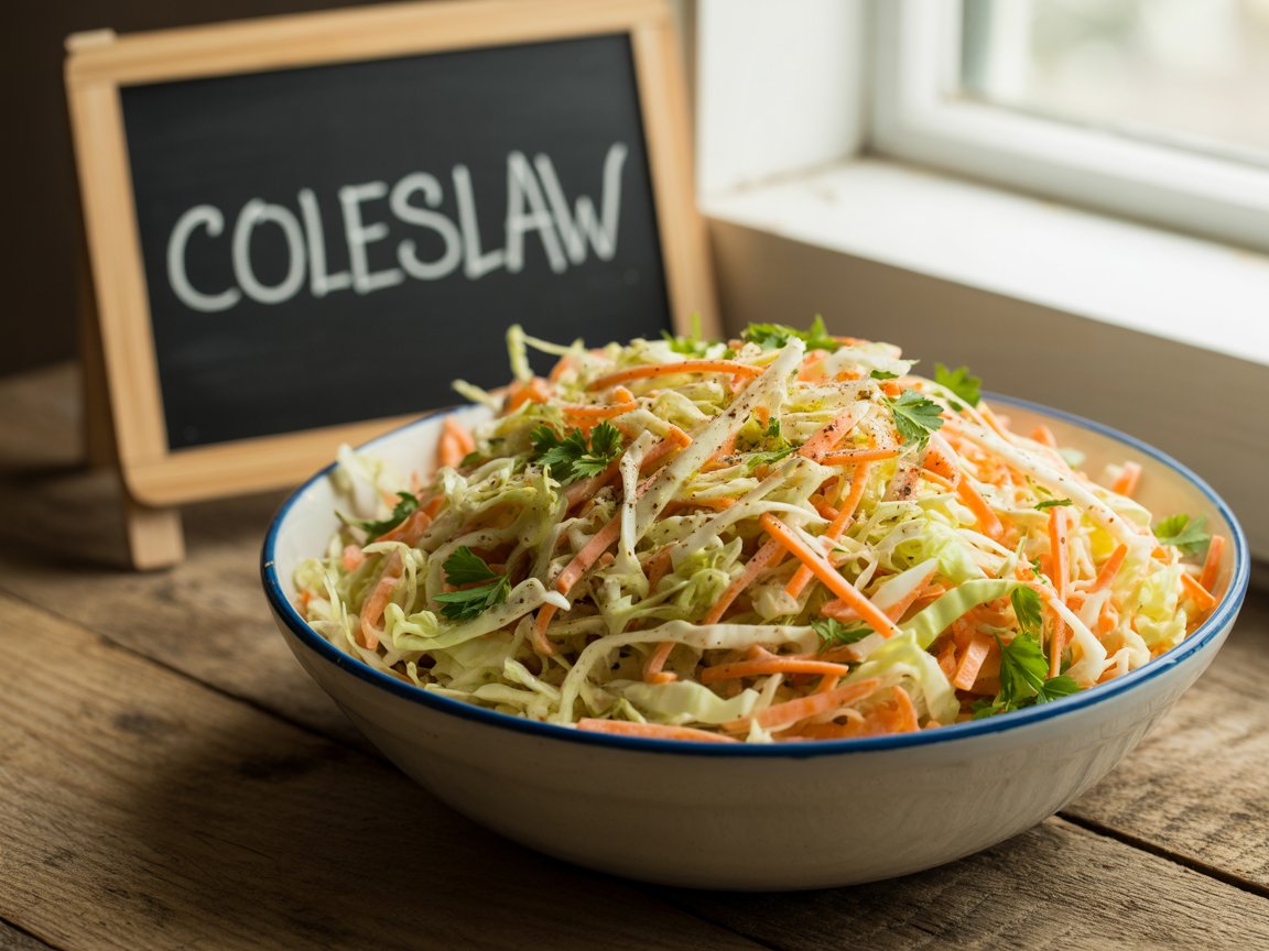 Perfect Coleslaw Salad Recipe | Easy Homemade Classic