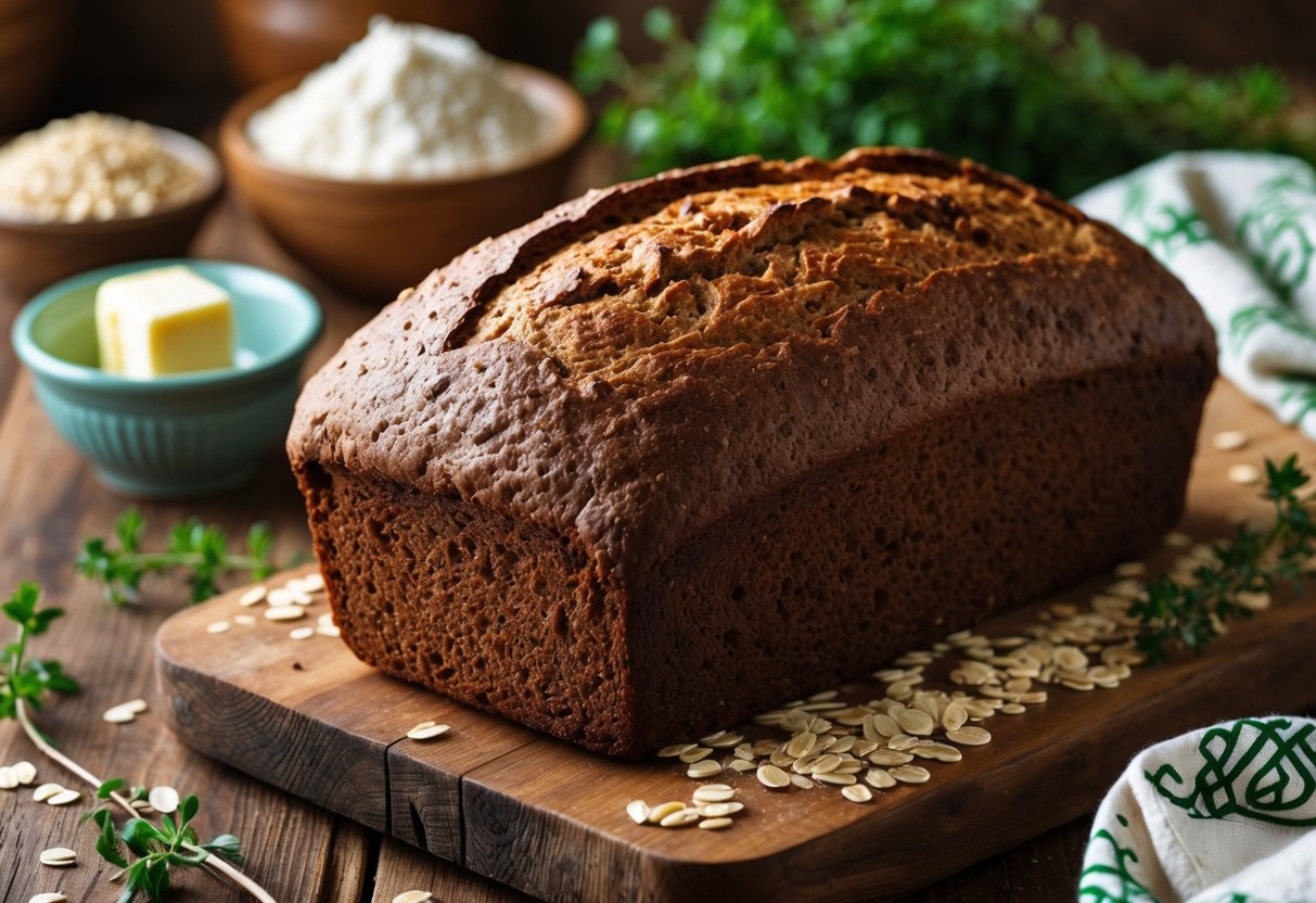 Irish Brown Bread Recipe – Hearty, Rustic & Delicious