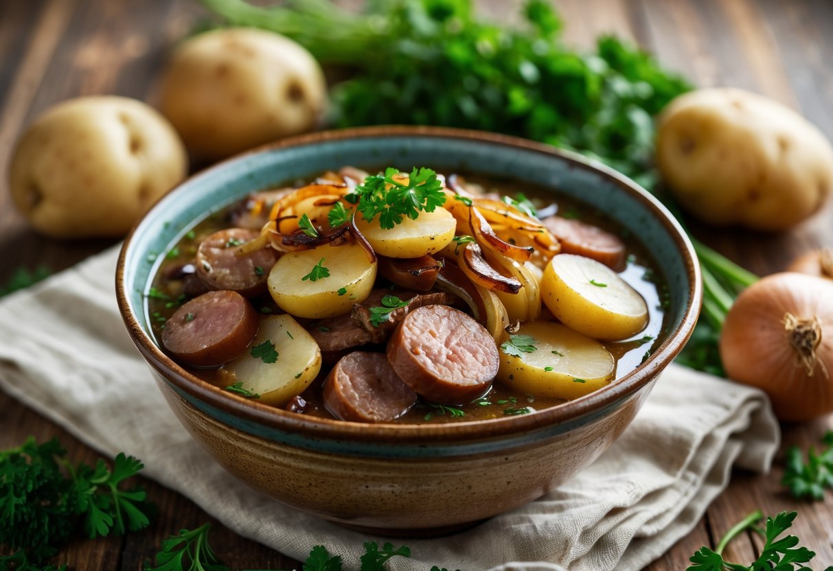 Coddle Dublin Recipe: Authentic Irish Sausage & Potato Stew - Amazing ...