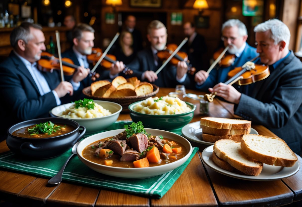 Traditional Music Sessions Food: Lively Irish Flavours