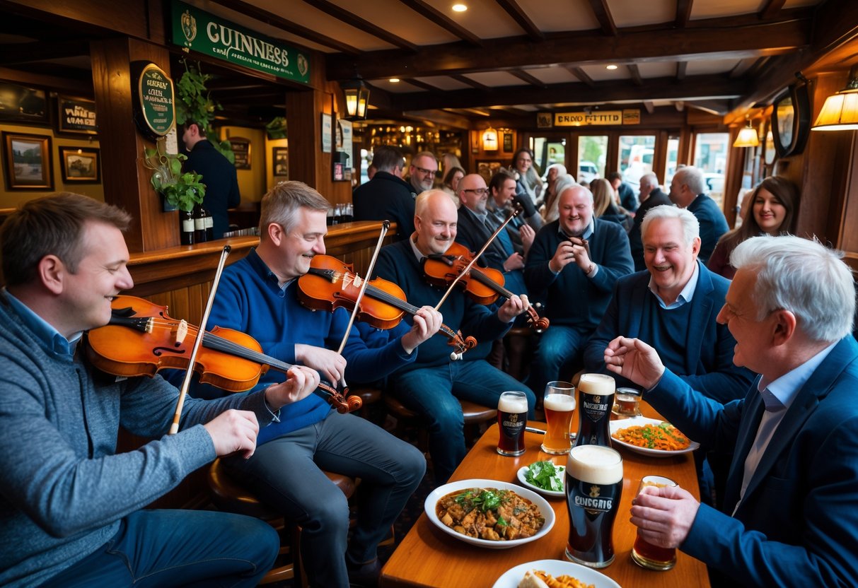 Traditional Music Sessions Food: Lively Irish Flavours
