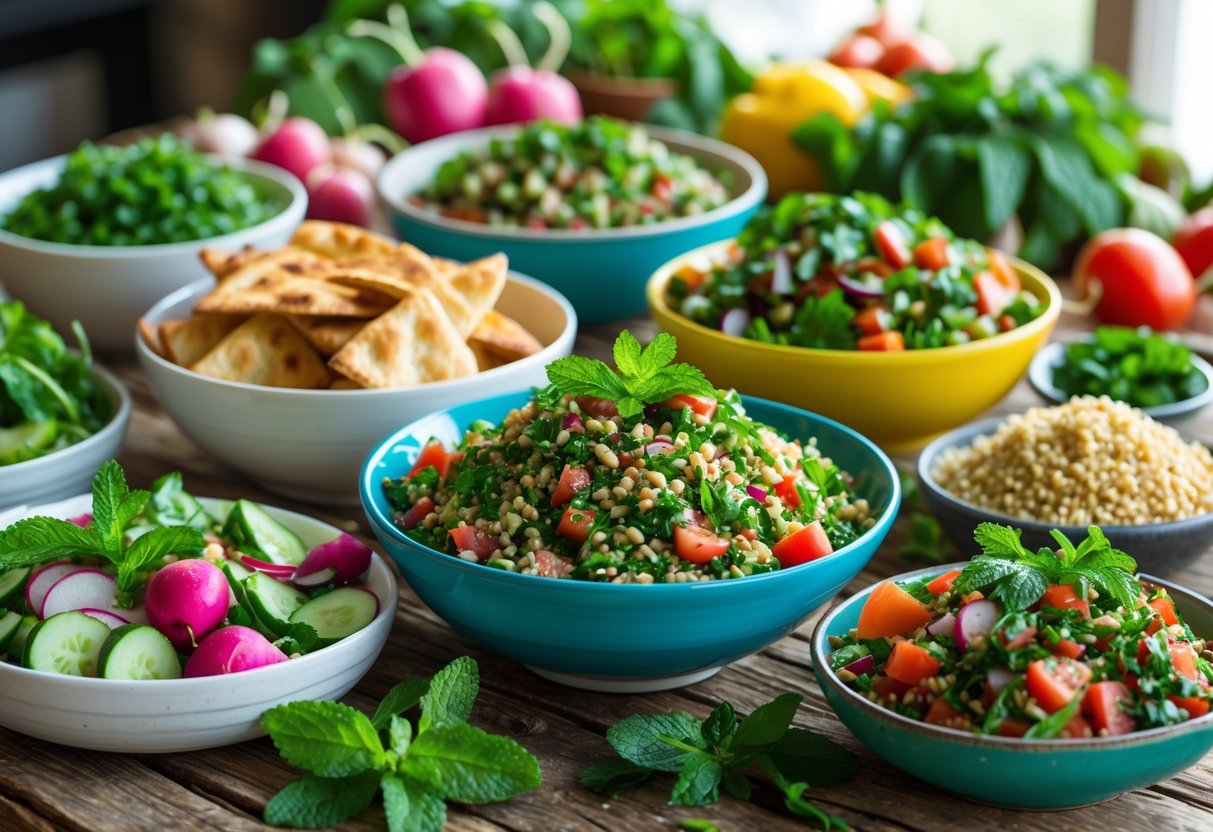 Levantine Salads: Fattoush, Tabbouleh, and the Fresh Vegetable ...