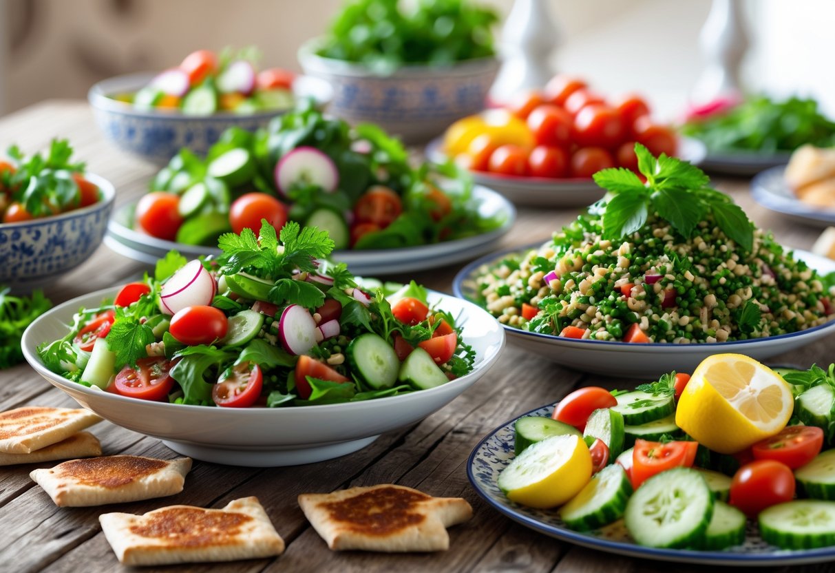 Levantine Salads: Fattoush, Tabbouleh, and the Fresh Vegetable ...