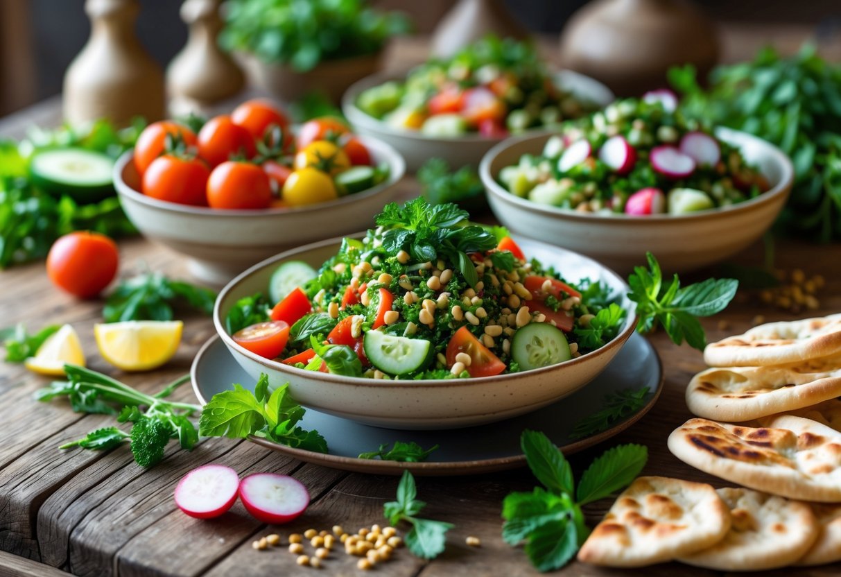 Levantine Salads: Fattoush, Tabbouleh, and the Fresh Vegetable ...