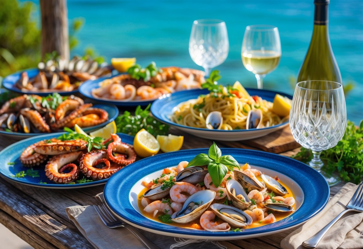 Italian Seafood Dishes: The Coastal Cooking of Sicily, Liguria, and ...