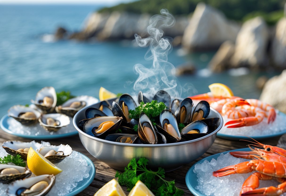 French Seafood Dishes: Moules Marinières, Fruits de Mer, and Coastal ...