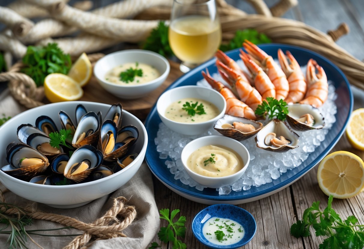 French Seafood Dishes: Moules Marinières, Fruits de Mer, and Coastal ...