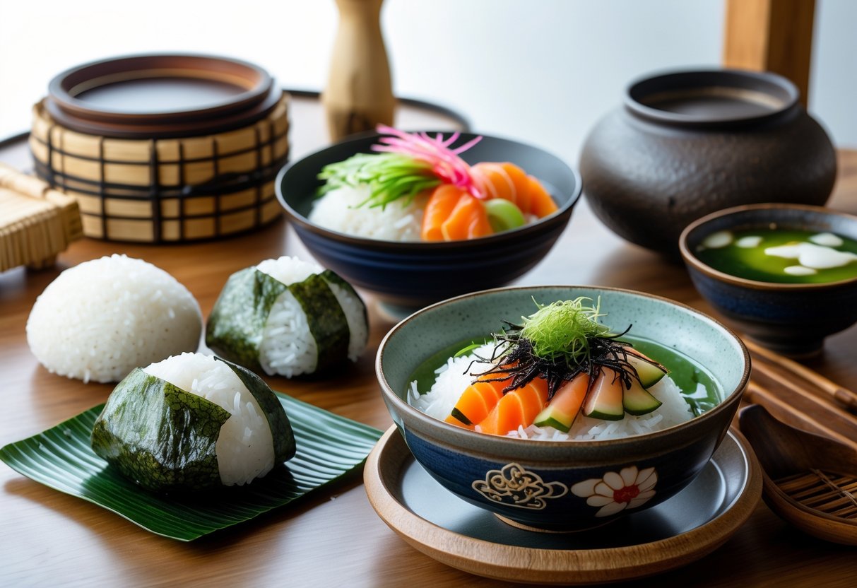 Japanese Rice Dishes: Onigiri, Donburi, Ochazuke and Rice Culture ...