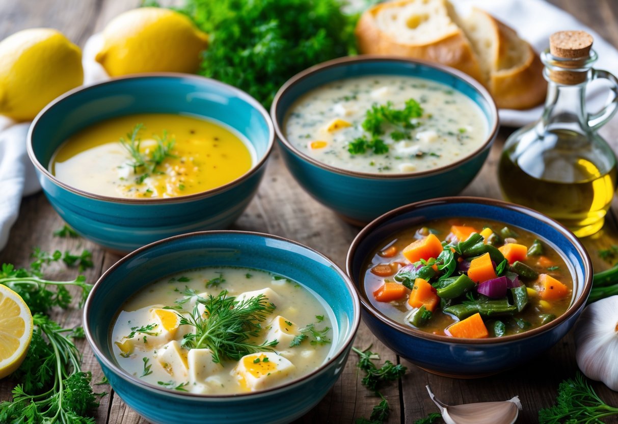 Greek Soups: Avgolemono, Fasolada, Kakavia and Warming Classics ...