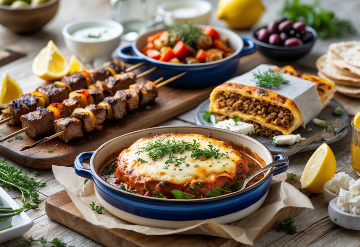Greek Meat Dishes: Souvlaki, Moussaka, Kleftiko Explained - Amazing ...