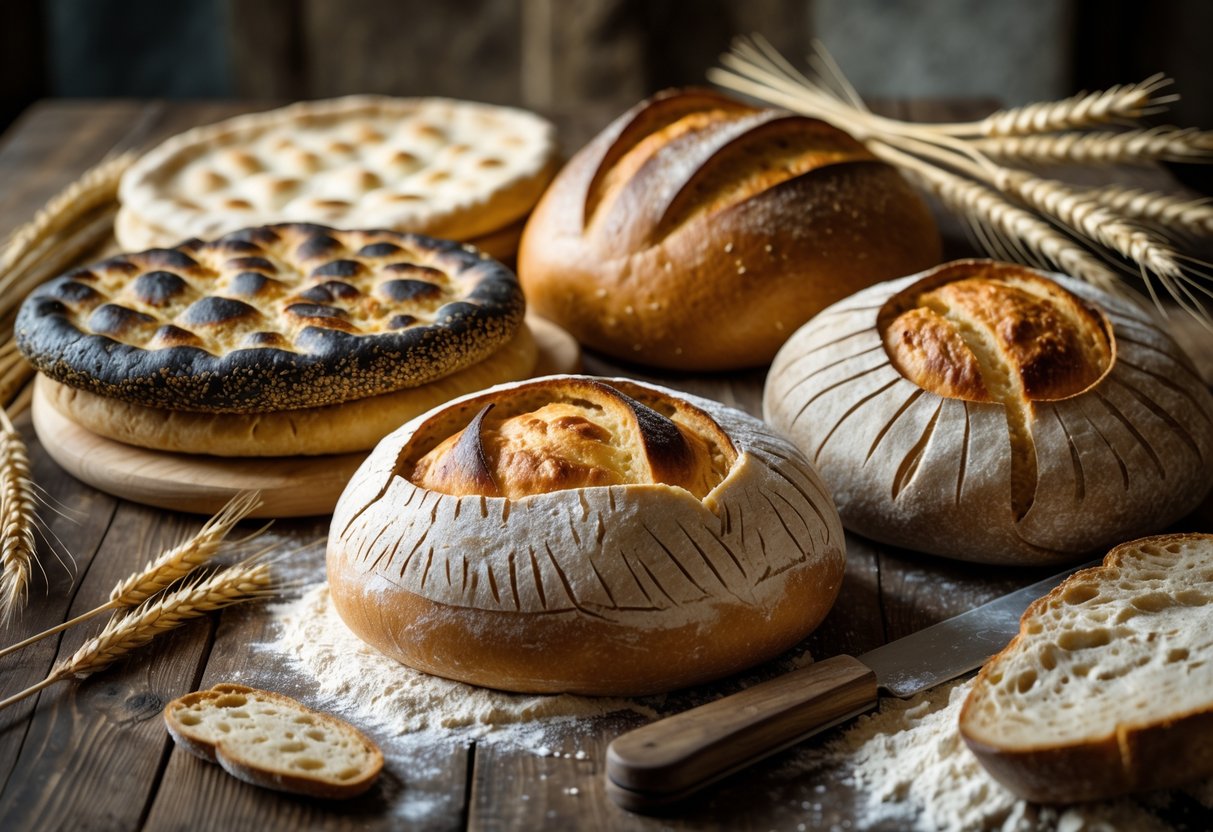 History of Bread: Tracing Flatbreads to Modern Sourdough - Amazing Food ...