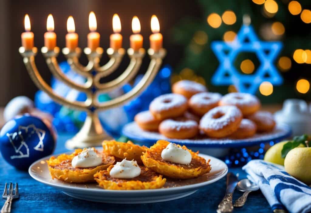 Hanukkah Food Traditions: Latkes, Sufganiyot & The Festive Table ...